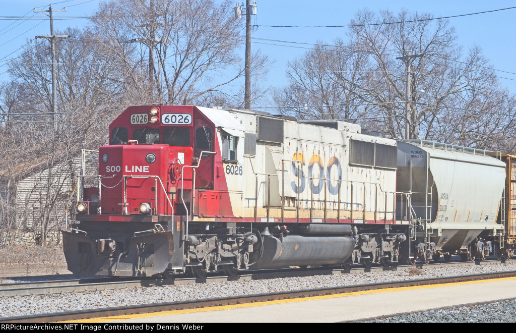 SOO 6026, CP's Tomah Sub.